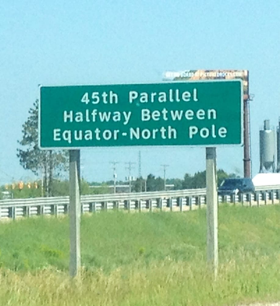 45TH PARALLEL NORTH - Updated October 2025 - I-75, Gaylord, Michigan ...