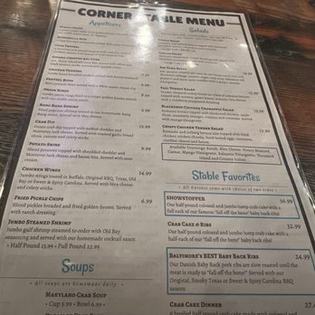 CORNER STABLE - COCKEYSVILLE - Updated October 2025 - 215 Photos & 465 ...