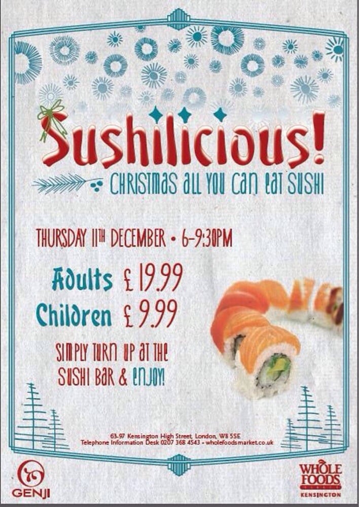 GENJI SUSHI BAR - Updated January 2025 - 16 Photos - The Barkers Building, 63-97 Kensington High ...