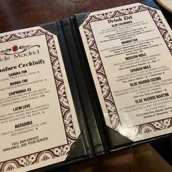 OLDE MADRID - Updated October 2025 - 244 Photos & 305 Reviews - 418 6th ...