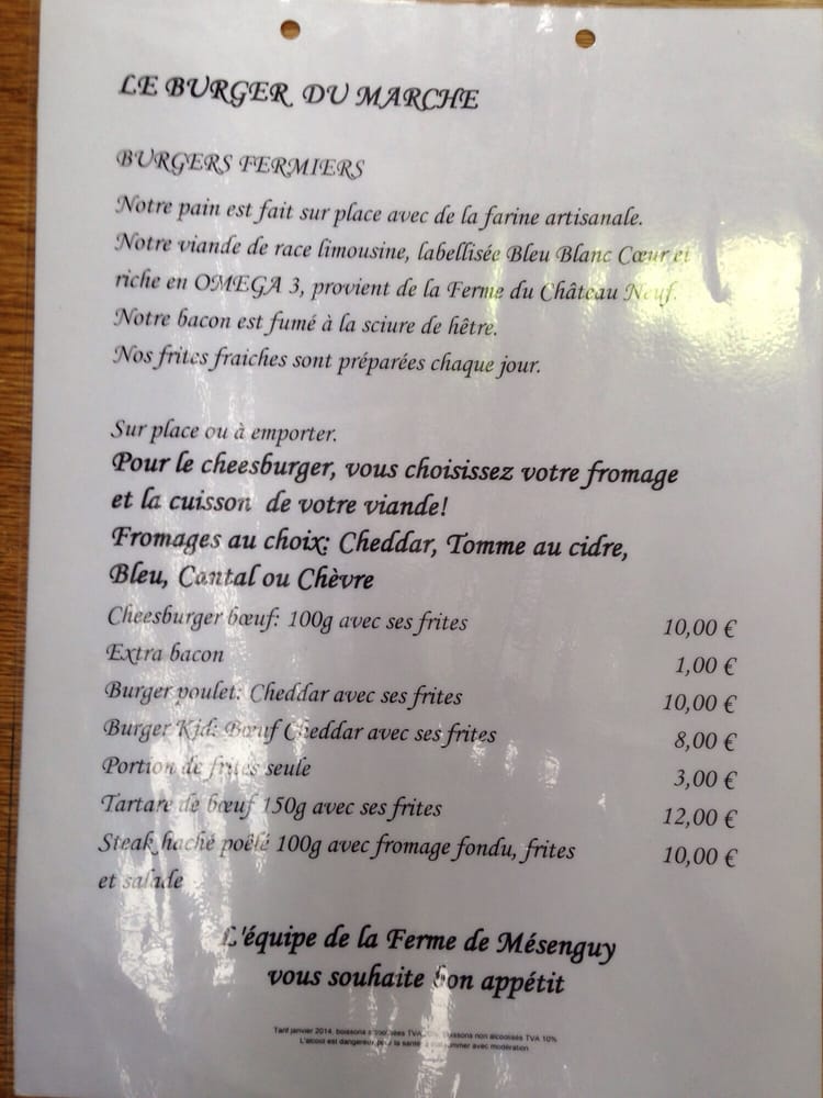 LE BURGER FERMIER DES ENFANTS ROUGE - Updated March 2025 - 25 Photos ...