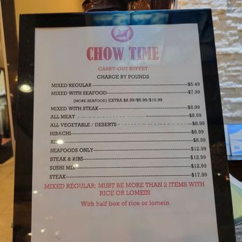 Chow Time Grill & Buffet - Book a Table - Updated November 2025 - 347 ...