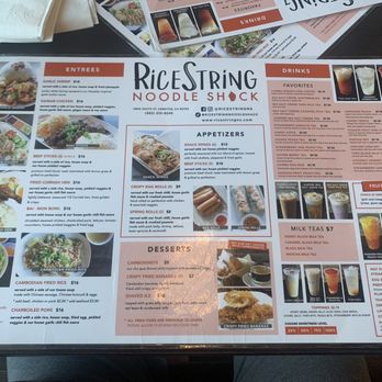 RICESTRING NOODLE SHACK - 2144 Photos & 837 Reviews - 11803 S St ...