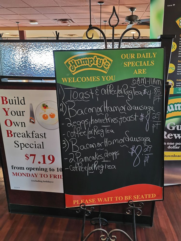 HUMPTY’S FAMILY RESTAURANT - Updated December 2025 - 1701 North Service ...