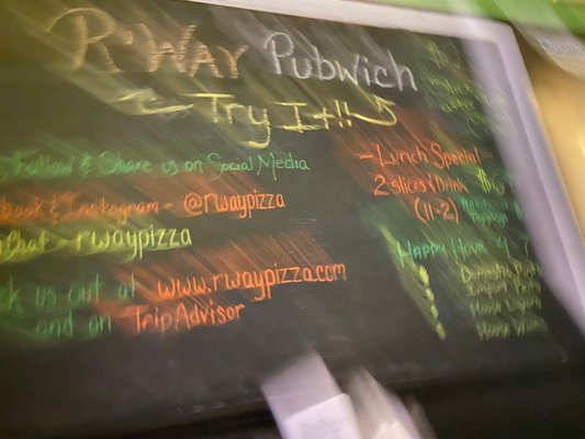R’WAY PIZZA AND FAMILY TAVERN - Updated October 2025 - 27 Photos & 103 ...