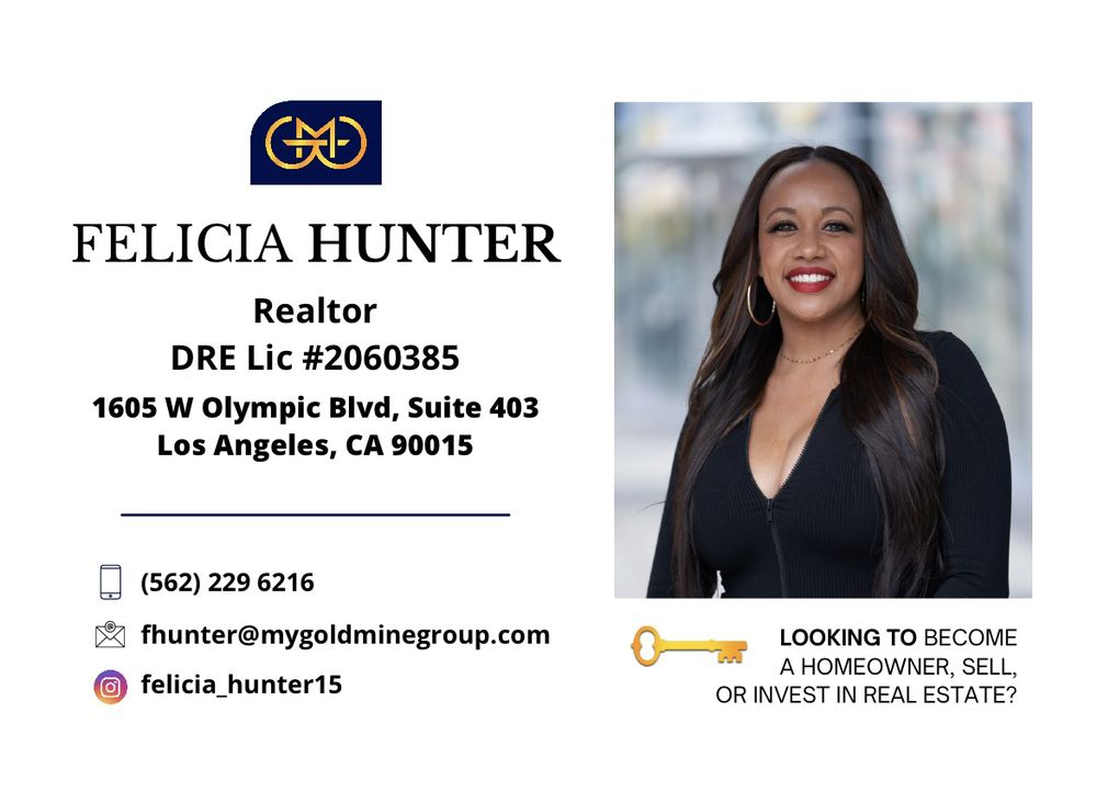 FELICIA HUNTER REALTOR - Updated August 2025 - Request a Quote - 1605 W ...