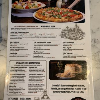 MONDO’S RISTORANTE ITALIANO - Updated April 2024 - 448 Photos & 493 ...