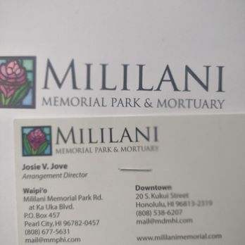 MILILANI MEMORIAL PARK & MORTUARY - Updated December 2025 - 451 Photos ...