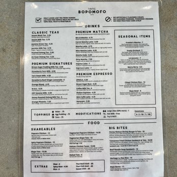 BOPOMOFO CAFE - Updated April 2025 - 1654 Photos & 622 Reviews - 11632 ...
