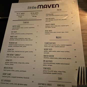 LITTLE MAVEN - Updated January 2025 - 179 Photos & 68 Reviews - 30 W ...