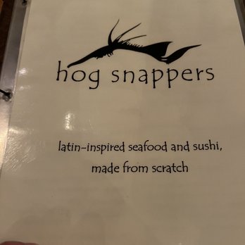 HOG SNAPPERS SHACK & SUSHI - Sushi Bar in Tequesta, Florida at 279 US ...
