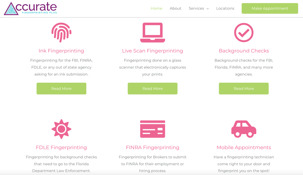 ACCURATE FINGERPRINTING PLUS - Request a Quote - Tempe, AZ - Yelp