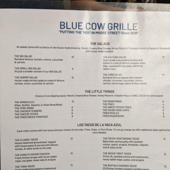BLUE COW GRILLE - Updated March 2025 - 91 Photos & 139 Reviews - 108 E ...