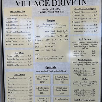 VILLAGE DRIVE-IN - Updated July 2025 - 168 Photos & 383 Reviews - 3810 ...