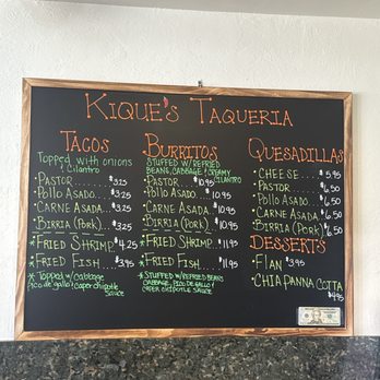 KIQUE’S TAQUERIA - Updated August 2024 - 15 Photos & 12 Reviews - 6218 ...