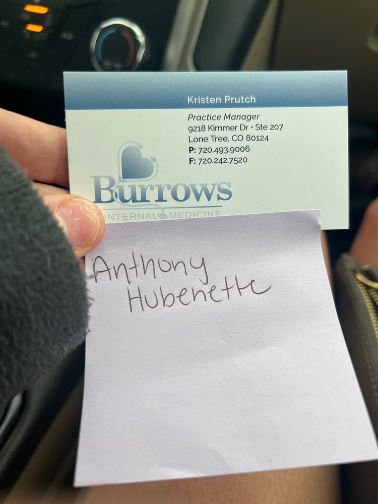 BURROWS INTERNAL MEDICINE - 22 Reviews - 9218 Kimmer Dr, Lone Tree ...