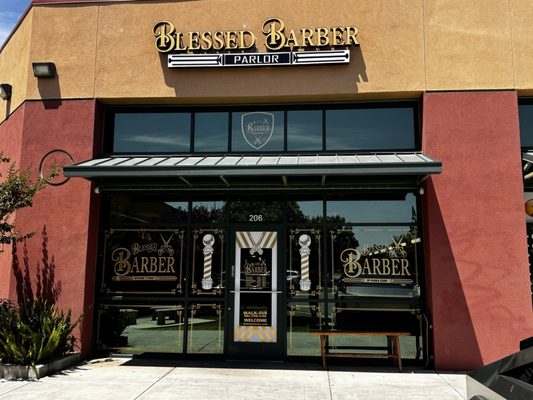 Blessed barber store