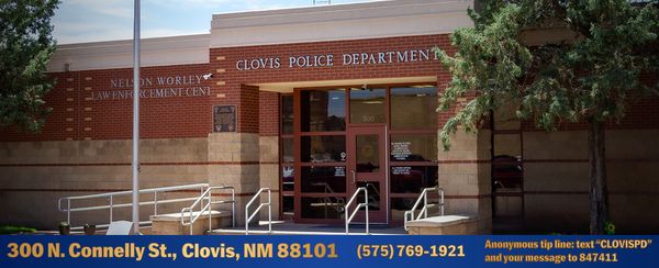 CLOVIS POLICE DEPARTMENT - Updated June 2026 - 300 N Connelly St ...