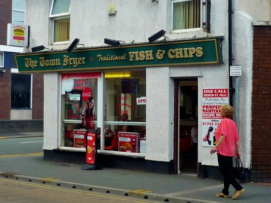 THE TOWN FRYER - 56 Wellington Road, Rhyl, Denbighshire, United Kingdom ...