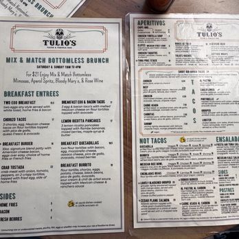 TULIOS TACOS & TEQUILA BAR - Updated May 2025 - 747 Photos & 490 ...