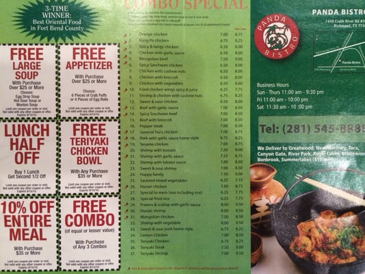 PANDA BISTRO - Updated August 2025 - 24 Photos & 53 Reviews - 1480 ...