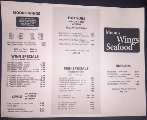 MOON’S WING AND SEAFOOD - Updated October 2025 - 1398 Gray Hwy, Macon ...