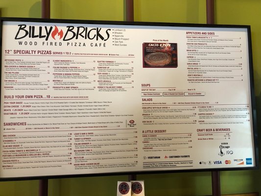 Pizza - BILLY BRICKS - 132 Photos & 358 Reviews - 132 W St Charles Rd ...