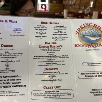 SPRINGHILL RESTAURANT - Updated December 2025 - 245 Photos & 239 ...