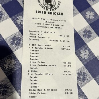 GUS’S WORLD FAMOUS FRIED CHICKEN - AHWATUKEE - Updated December 2025 ...