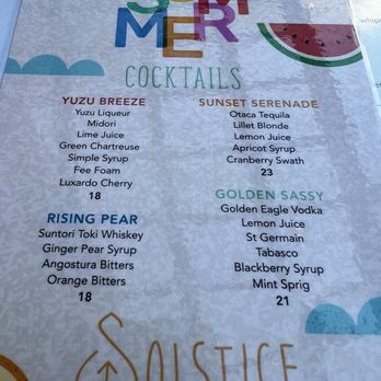 SOLSTICE - Updated August 2025 - 2425 Photos & 716 Reviews - 18555 ...