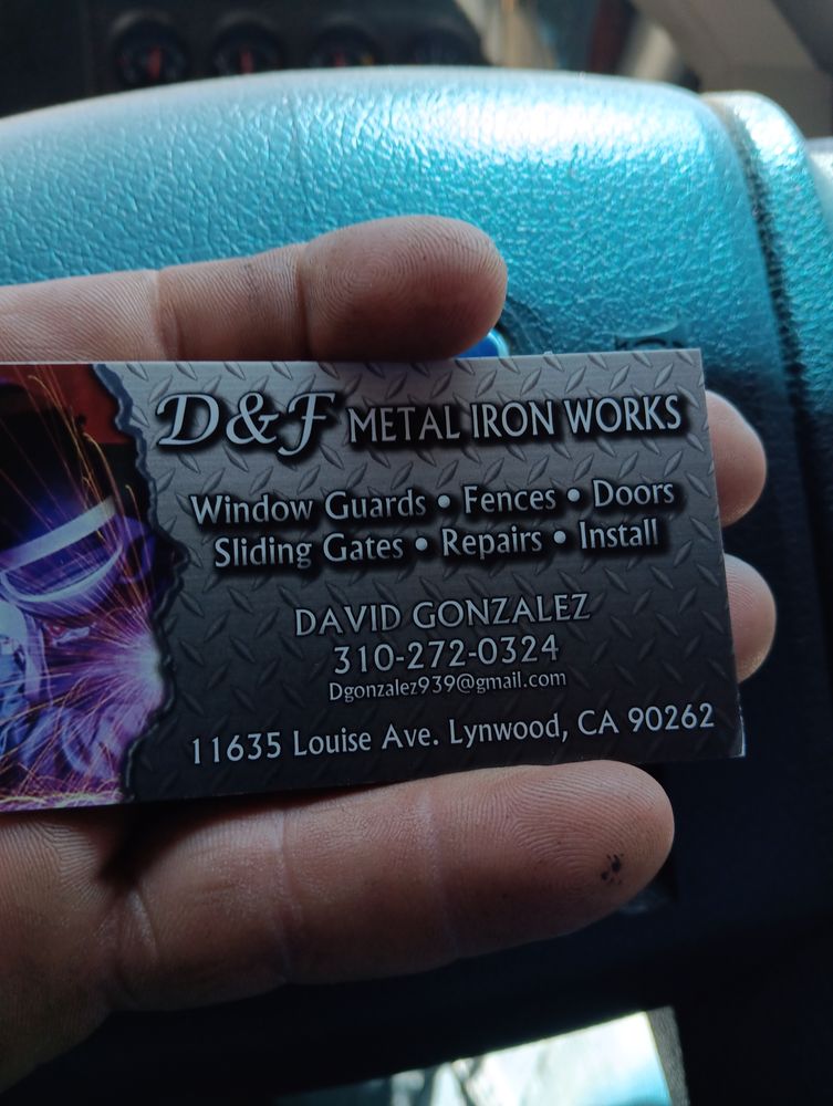 D&F METAL IRON WORKS - Updated January 2026 - 22 Photos - 11635 Louise ...