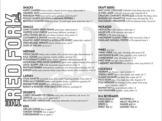 THE RED FORK - Updated October 2025 - 17 Reviews - 105 S Main Ave ...