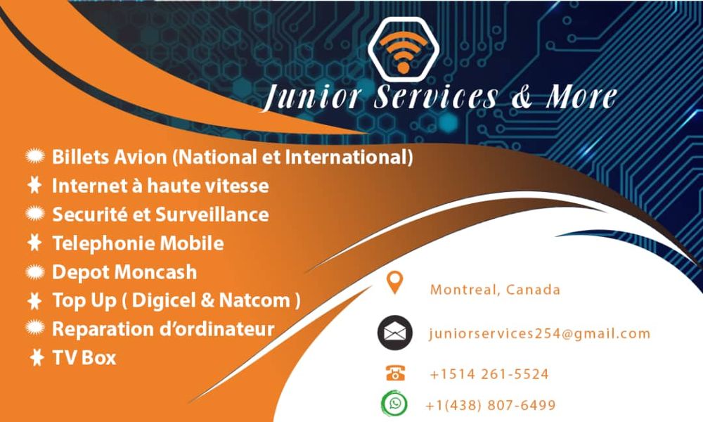 JUNIOR SERVICES & MORE - Updated April 2024 - Request Information ...