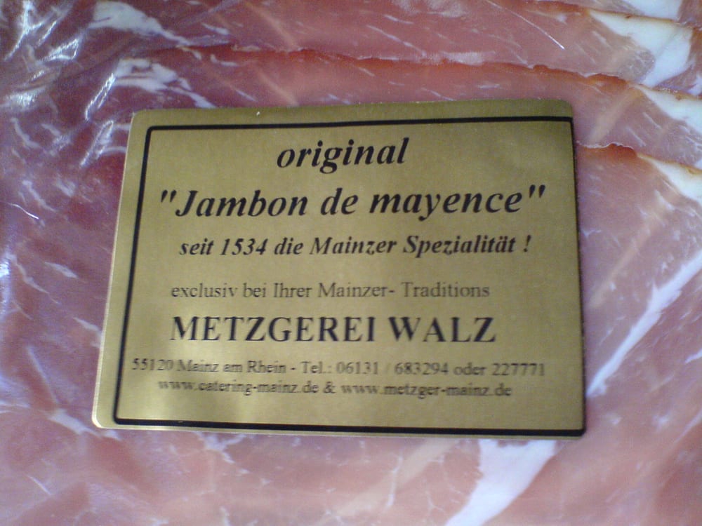 METZGEREI WALZ - Mittlere Bleiche 6, Mainz, Rheinland-Pfalz, Germany ...