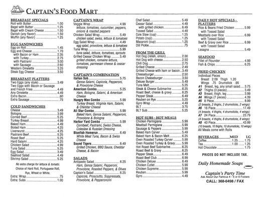 CAPTAIN’S FOOD MART - Updated December 2025 - 321 Main St, Bridgeport ...