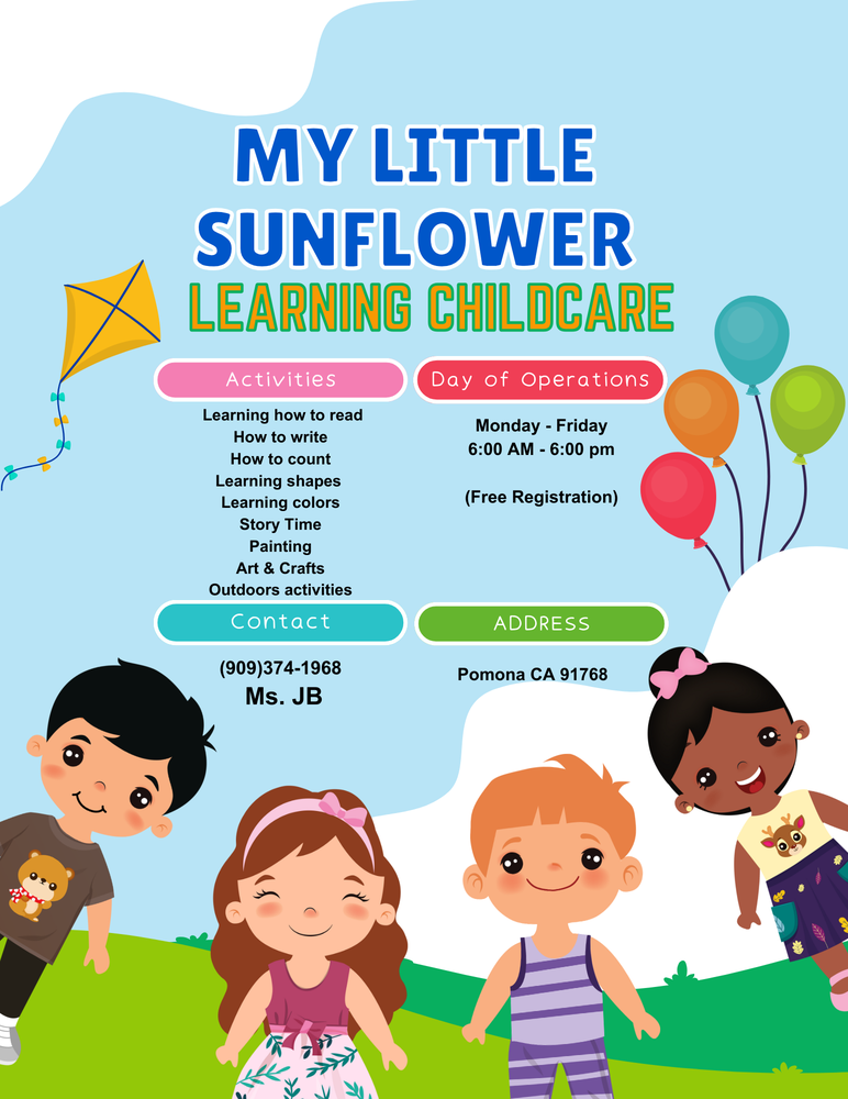 MY LITTLE SUNFLOWER LEARNING CHILDCARE - Updated September 2025 ...