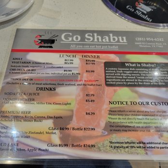GO SHABU - Updated August 2024 - 357 Photos & 222 Reviews - 16605 El ...