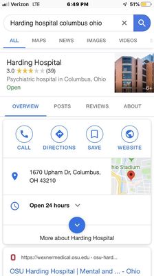 OSU HARDING HOSPITAL - Updated December 2025 - 19 Photos - 1670 Upham ...