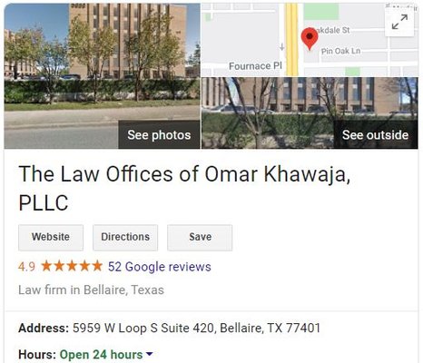 THE LAW OFFICES OF OMAR KHAWAJA - Updated October 2025 - 14 Photos - 5177 Richmond Ave, Houston ...