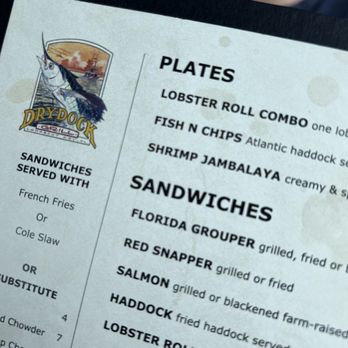 DRY DOCK WATERFRONT GRILL - 2039 Photos & 1929 Reviews - 412 Gulf Of ...