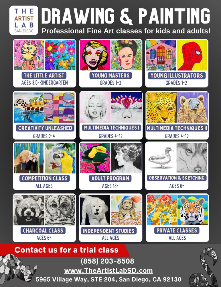 THE ARTIST LAB - Updated December 2025 - 5965 Village Way, San Diego ...
