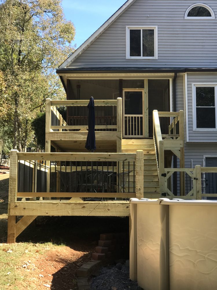 NAILED IT HOME IMPROVEMENTS BY JERRY - Rome, Georgia - Decks & Railing ...