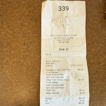 RUBY’S SOUTHERN COMFORT KITCHEN - Updated October 2025 - 730 Photos ...