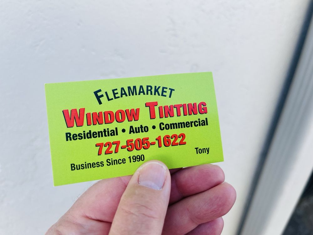 Flea Market Window Tinting