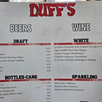 DUFF’S - Updated September 2025 - 164 Photos & 60 Reviews - 5119 N ...