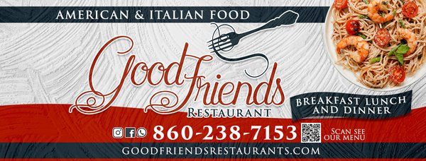 GOOD FRIENDS RESTAURANT - 14 Photos - 107 Main St, New Hartford, CT - Yelp