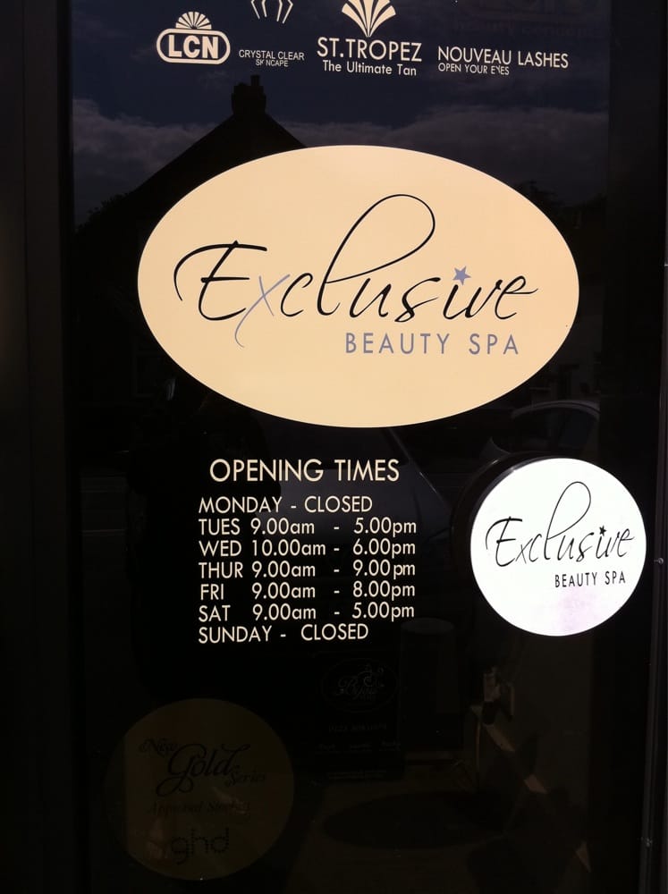 EXCLUSIVE BEAUTY SPA - 64 Walsall Road, Sutton Coldfield, West Midlands, United Kingdom - Day ...