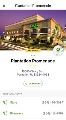 PUBLIX - PLANTATION - Updated October 2024 - 10065 Cleary Blvd ...