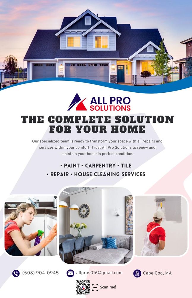 ALLPRO SOLUTIONS - Updated September 2025 - Barnstable, Massachusetts - Home Cleaning - Phone ...