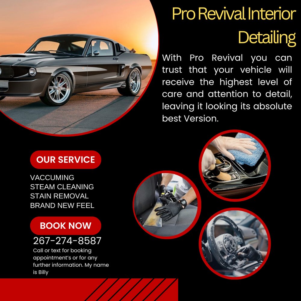 PRO REVIVAL AUTO DETAILING - Updated June 2025 - Request a Quote ...